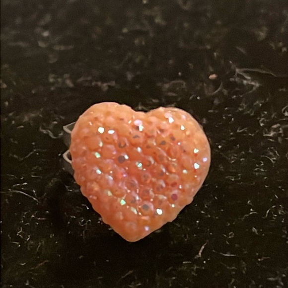 Accessories | Size 3 Jjba Oc Outfit Silver Tone Pink Resin Glitter ...